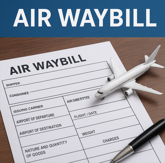 Air Waybill - Ronish Nigeria Limited